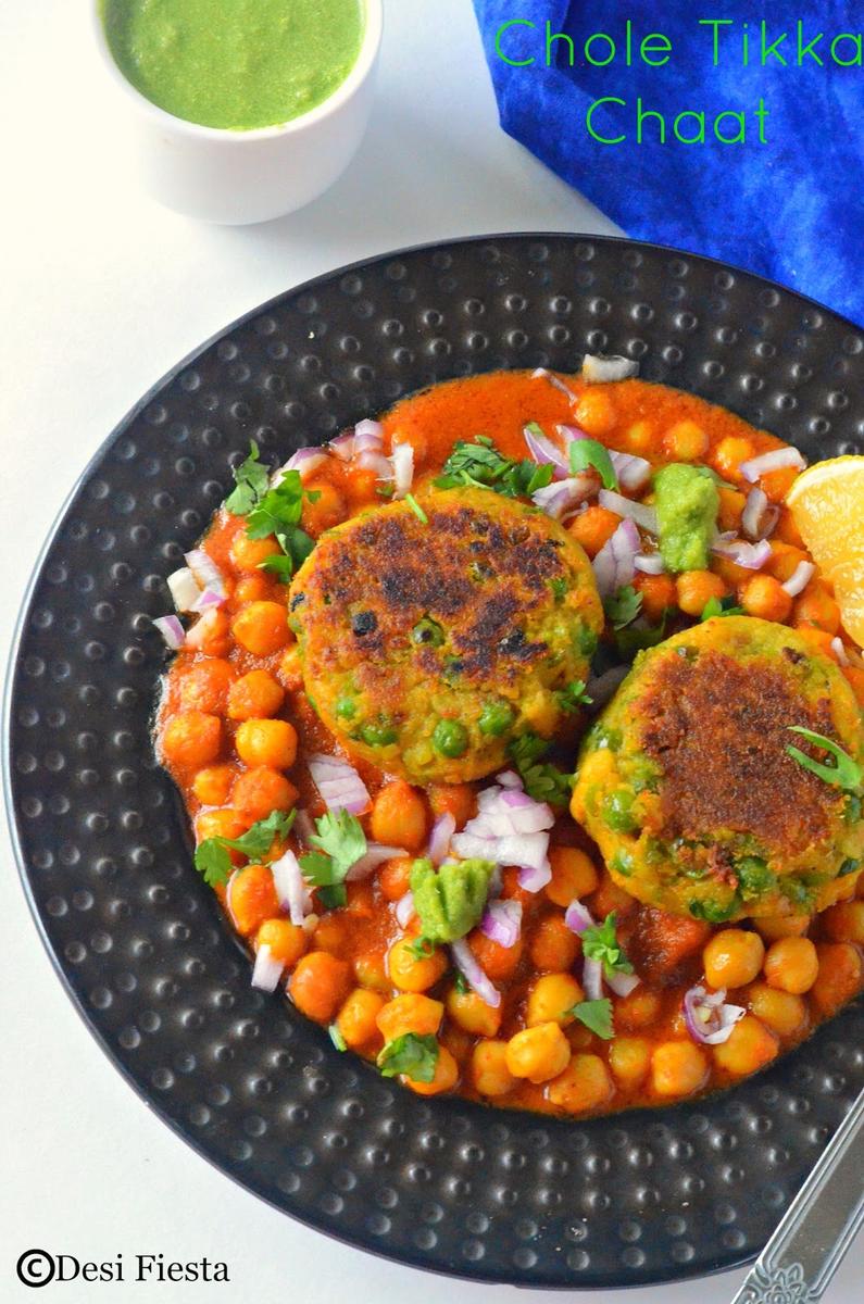 Aloo Tikki Chaat Photo | Indian