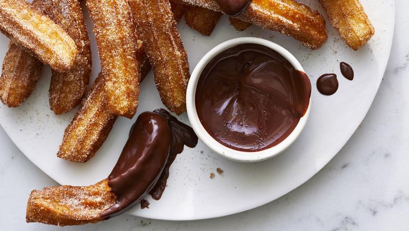 Churros And Hot Chocolate | Spanish