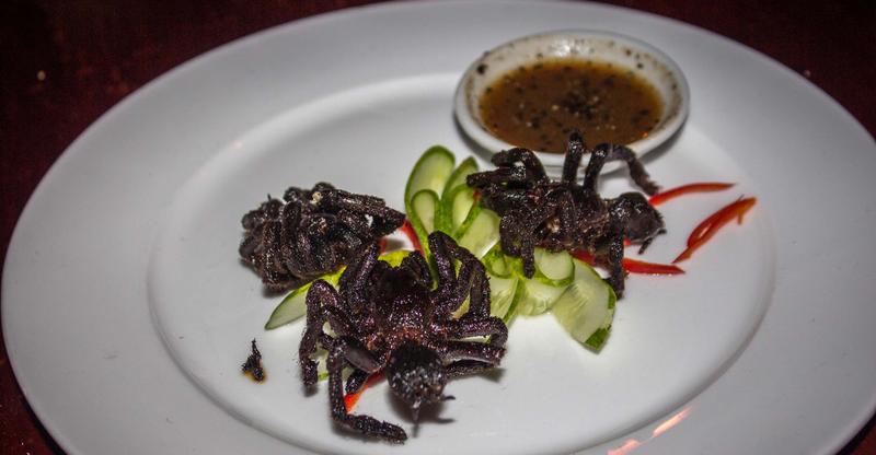 Fried Spider | Cambodian