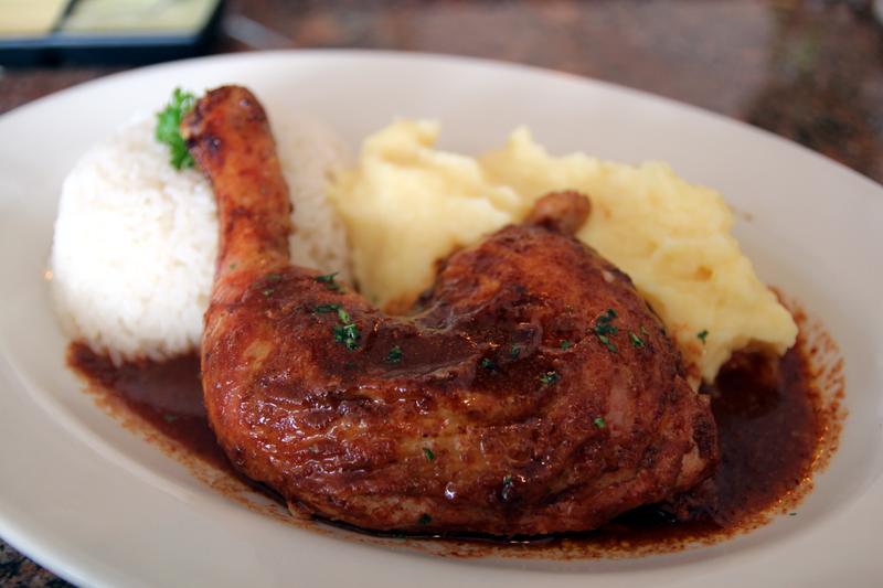 Pollo Al Horno Con Pure De Papas | Peruvian