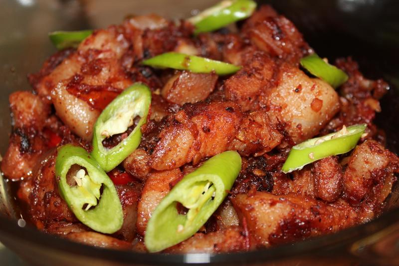 Pork In Shrimp Paste | Filipino
