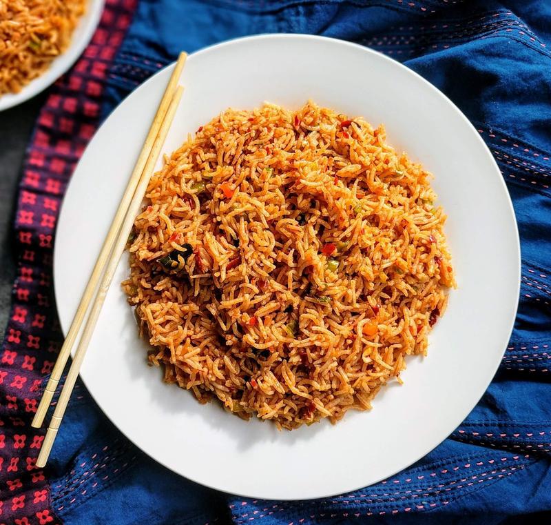 Schezwan Fried Rice | Indian-Chinese