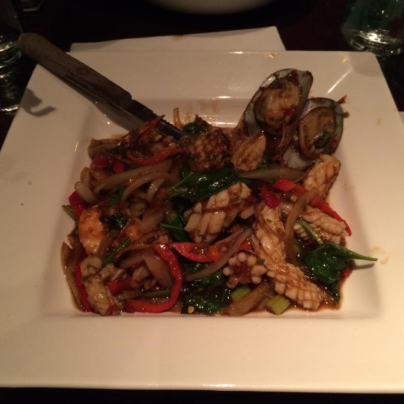 Seafood Pad Cha | Thai